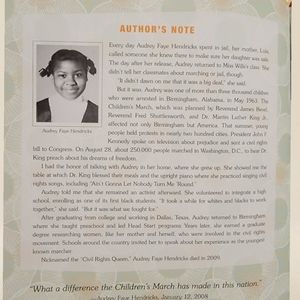 Atheneum Books | Toys | Nwot The Youngest Marcher The Story Of Audrey ...